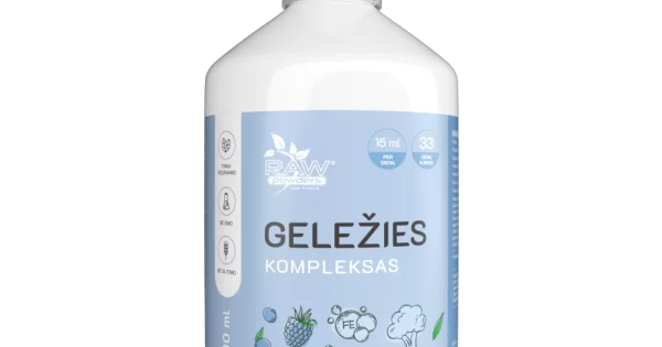 Geležies kompleksas, skystas maisto papildas, 500 ml